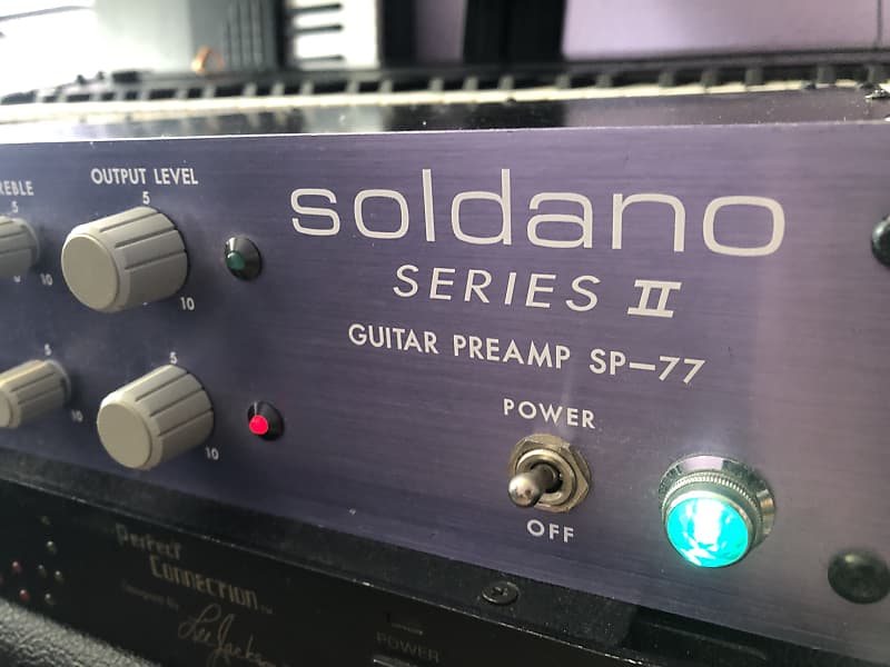 Soldano SP-77 Rack Preamp (EU 220V) | Reverb