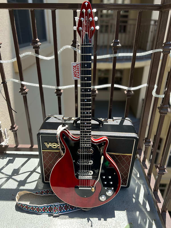 BMG Brian May Red Special 2021 - Quartersawn Mahogany | Reverb