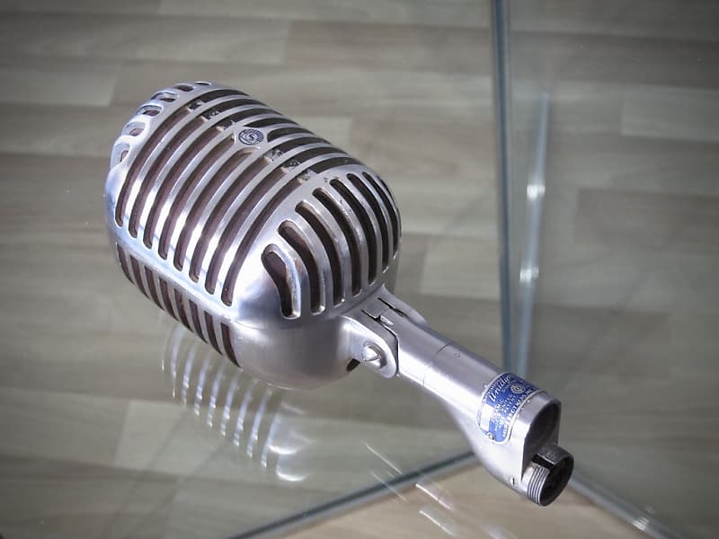 1950s Shure Brothers Inc. Model 55 Dynamic Microphone Multi | Reverb