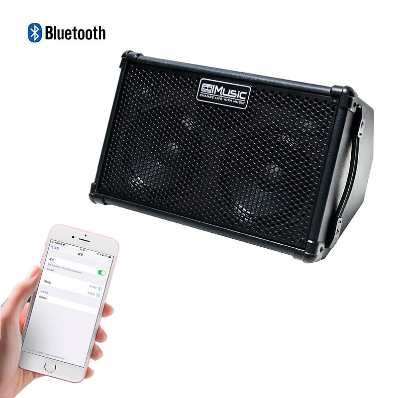 Acoustic Guitar Amplifier, 80 Watt Portable Bluetooth Amp for | Reverb