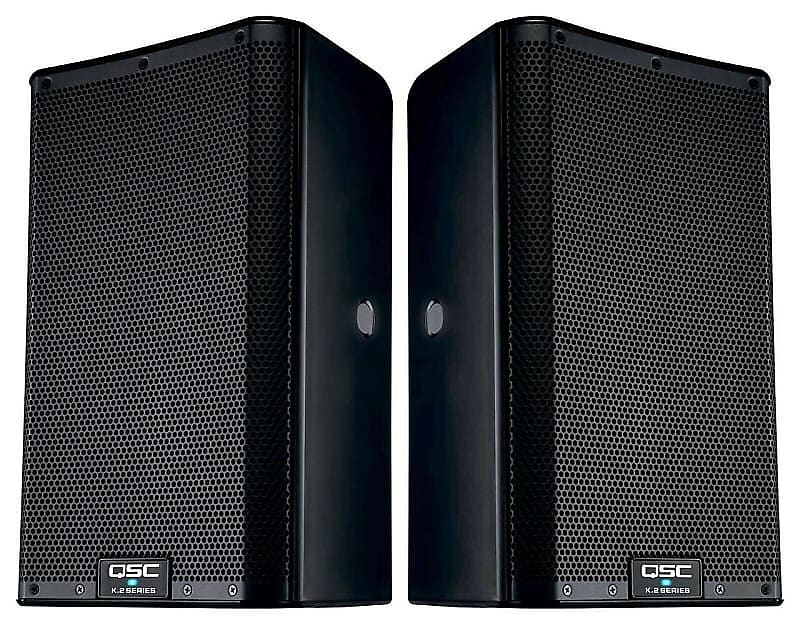 QSC K10.2 Pair Active 10"" Powered 2000 Watt Loudspeaker (Two | Reverb