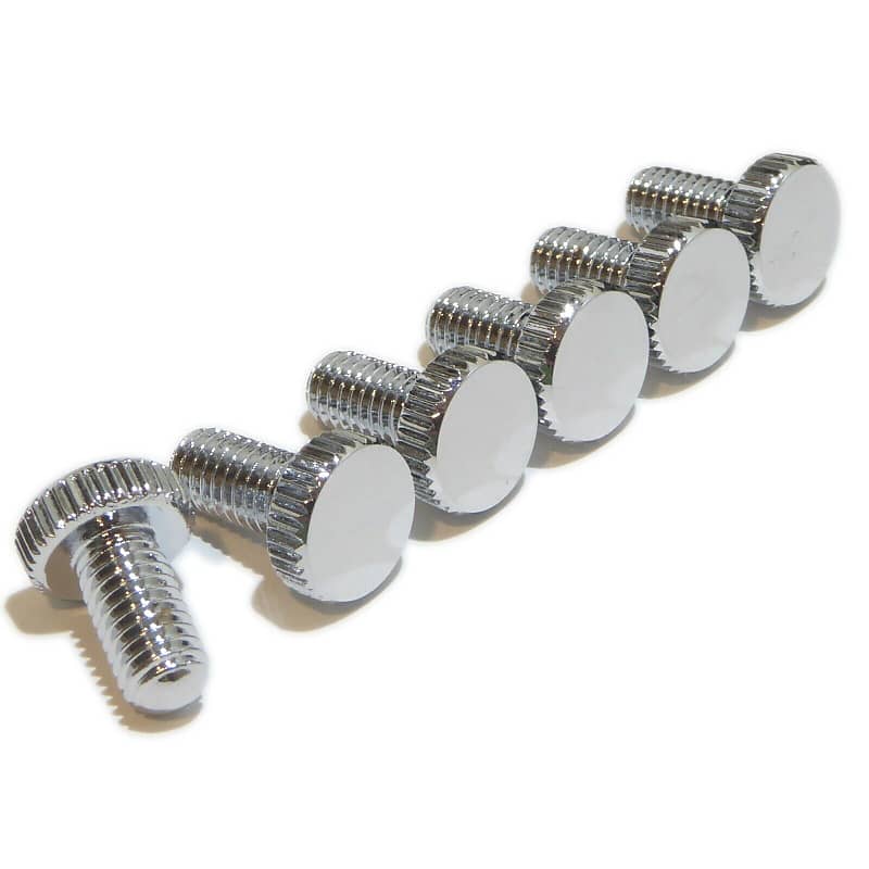 6 Chrome Fine Tuning Screws for Floyd Rose Bridges | Reverb UK