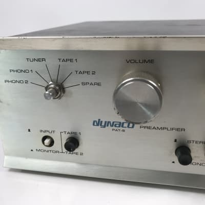 Vintage Dynaco Pat 5 Classic Pre-amplifier | Reverb