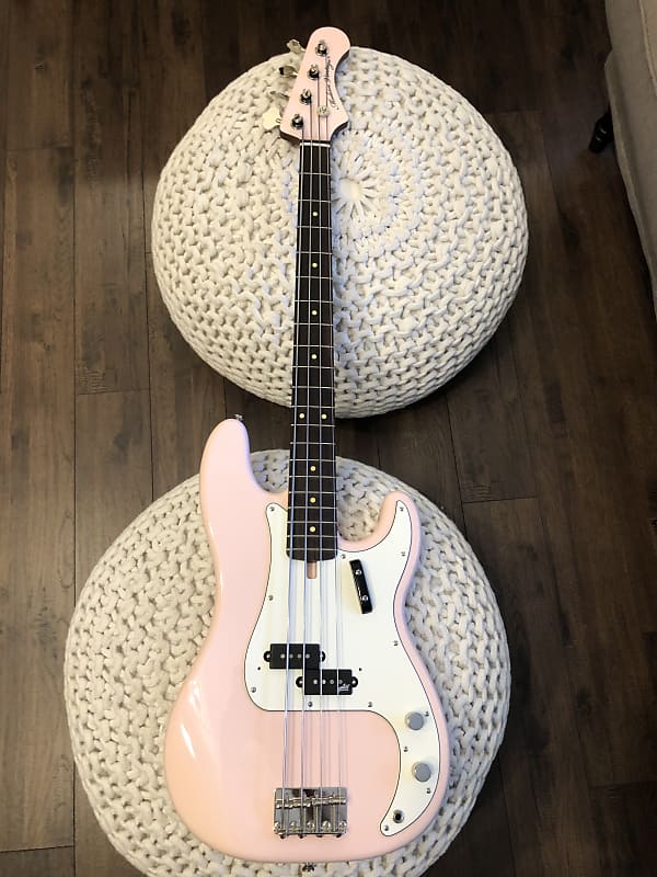 Modern Vintage MVP4-62 Shell Pink Precision Bass Aguilar | Reverb
