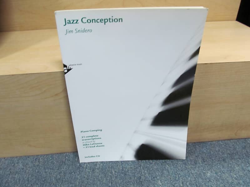 Jazz Conception Piano Comping by Jim Snidero Book Only | Reverb