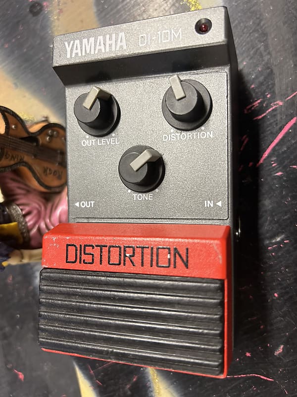 Yamaha D1-10M 1985 - Red Distortion Guitar Pedal Rare | Reverb