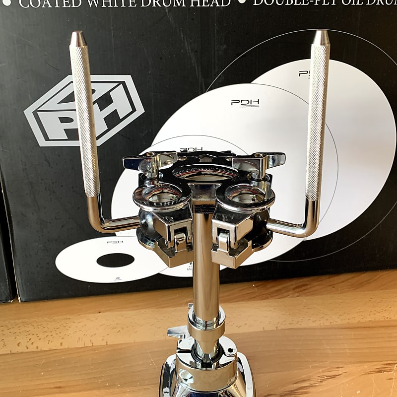 Heavy Duty Double Tom Mount, w/ 10mm L-Rod Ball-and-Socket & | Reverb