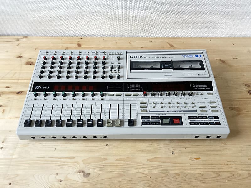 Sansui WS-X1 - 6 track / dual deck multitrack cassette tape | Reverb