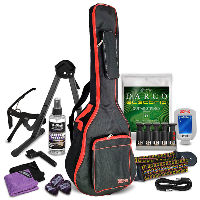 XPIX Electric Guitar Case Suits Almost Any Guitar is the | Reverb