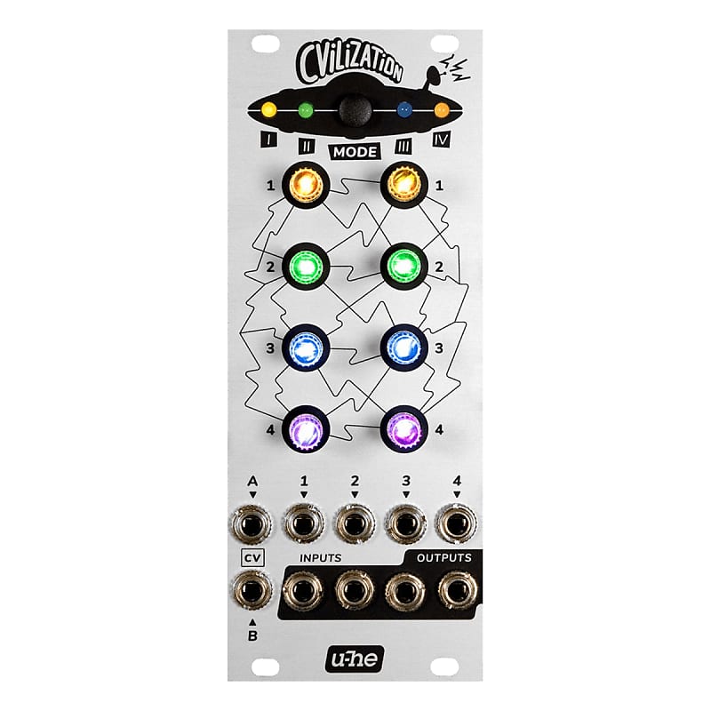 U-HE CVlisation Eurorack Matrix Mixer Module | Reverb