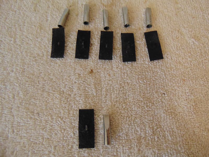 Vintage Technics Receiver-Lot Of 6 Toggle Caps/Felt Pads | Reverb