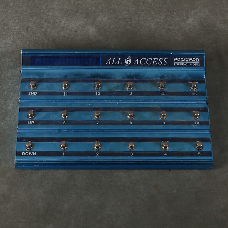 Rocktron All Access Touring Model MIDI Foot Controller - 2nd | Reverb