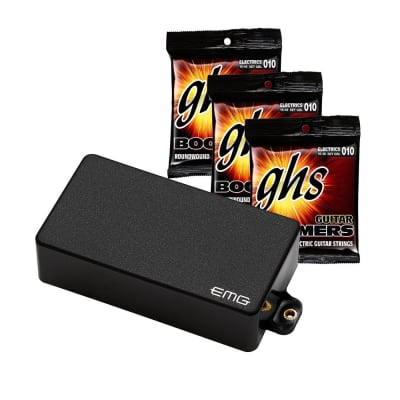 EMG 85/SA/SA active pickups set Humber/Single/Single - Black | Reverb