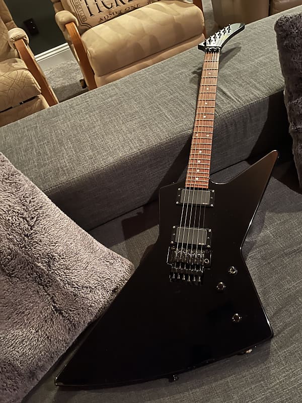 ESP Custom Shop Explorer 1998 Black (gloss) | Reverb