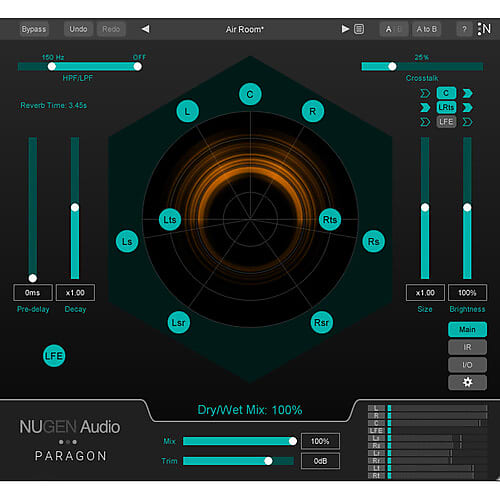 NuGen Audio Paragon True Convolution Reverb Plug-In | Reverb