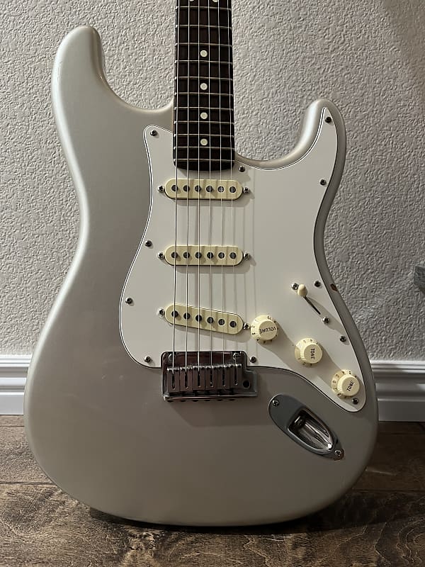Fender American Stratocaster Inca silver-cool | Reverb