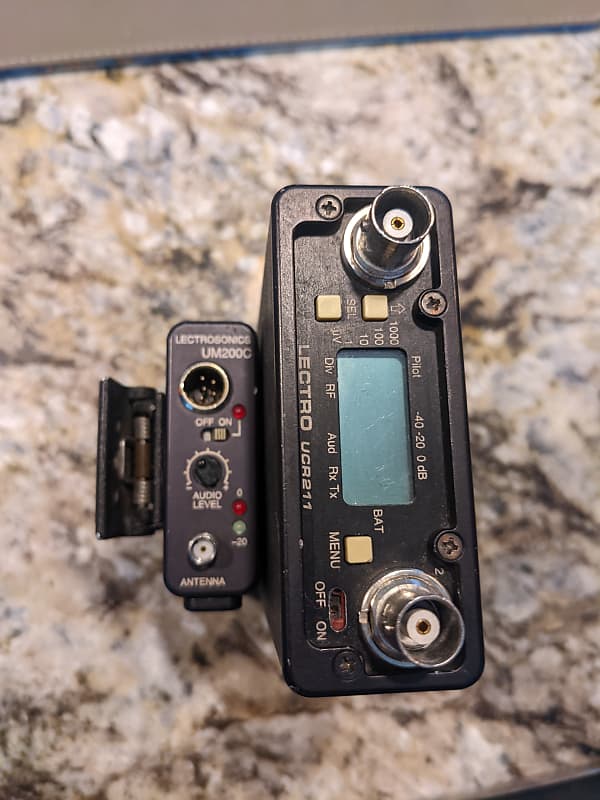 Lectrosonics UCR211 Rx and UM200C Tx (Block 25: 640.0-665.5) | Reverb