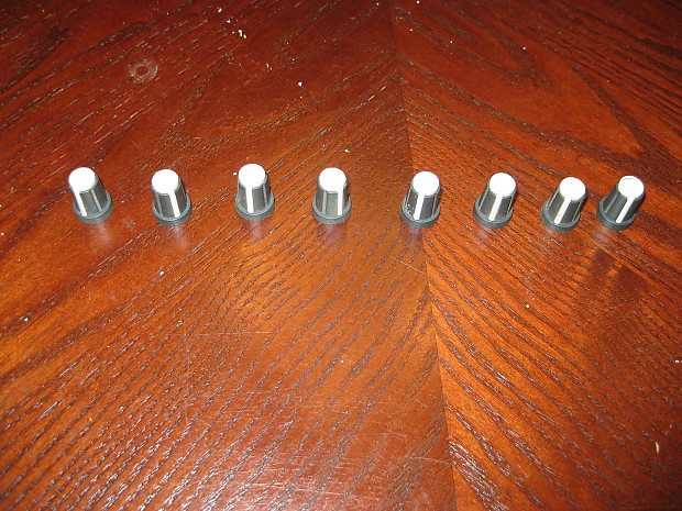 Crate amplifier knobs, set of 8, the real thing | Reverb