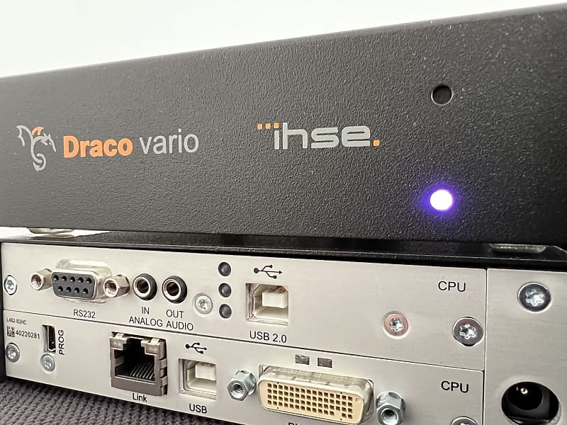 IHSE Draco Vario 2 Dual Studio KVM Systems (L482-82HC) Avid | Reverb