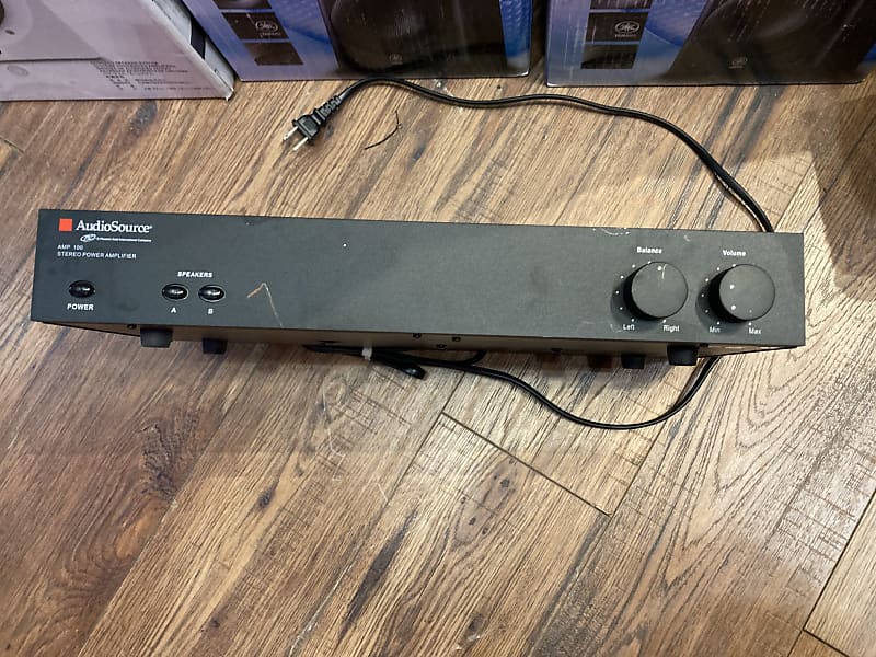 AudioSource Amp 100 Stereo Power Amplifier | Reverb
