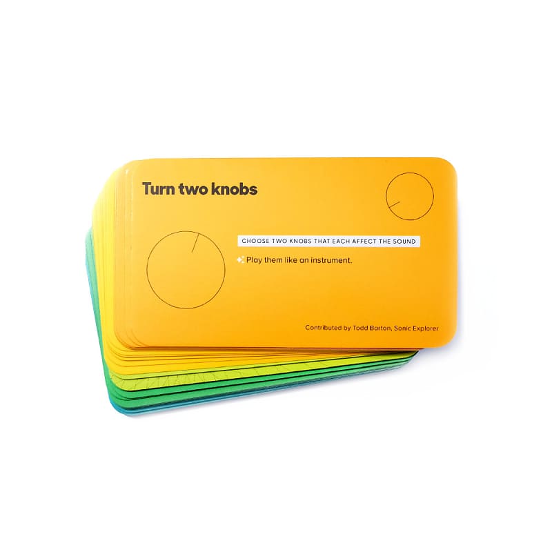 Patch Deck Tips & Techniques Cards for Modular Synthesists | Reverb