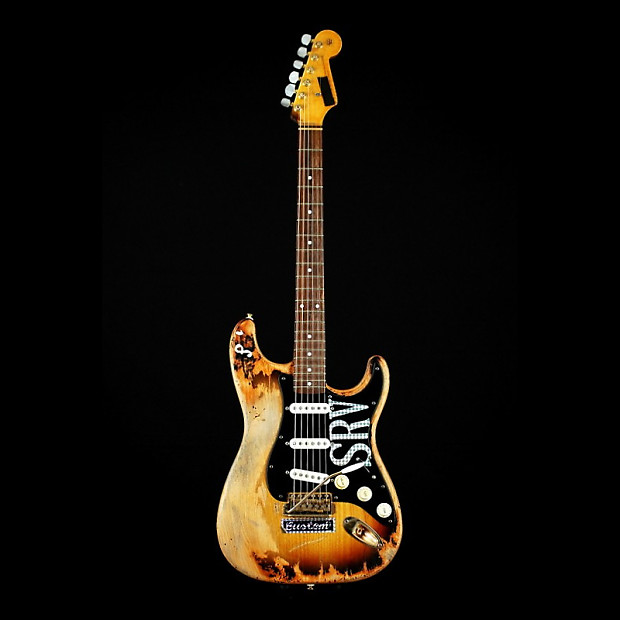 marconilab FIRST WIFE SRV Tribute Stevie 2010 3 Tone Sunburst | Reverb