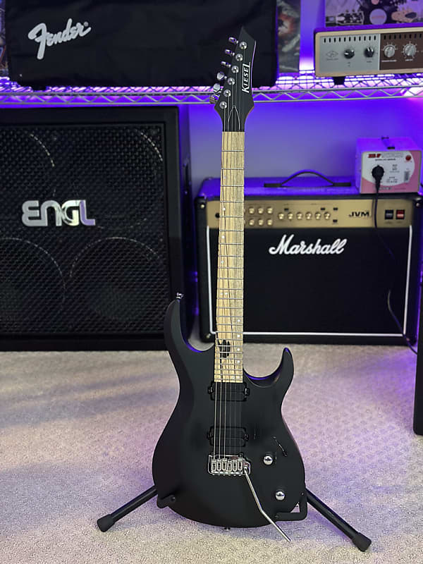 Kiesel Neckthru Aries Six-String 2021 - Pale Moon Ebony Neck | Reverb