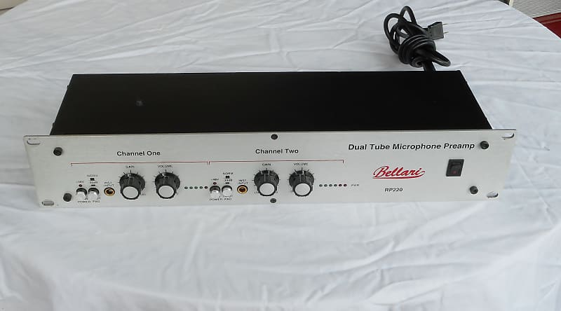 Bellari Dual Tube Mic Preamp RP220 | Reverb