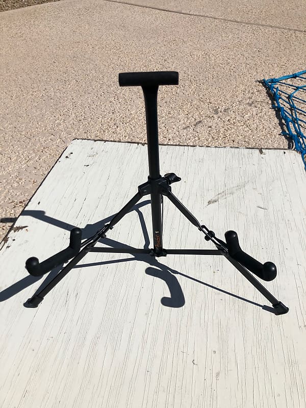 2 Fender Mini Electric Guitar Stands Black | Reverb