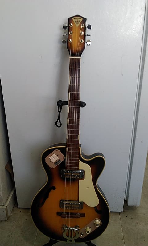 Noble Hollow Body With Lollar Gold Foil Pickups Mid 60's - | Reverb