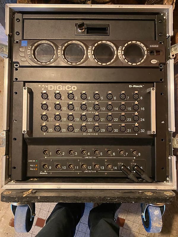 Digico D rack - 32in / 16out - 2 PSU | Reverb UK