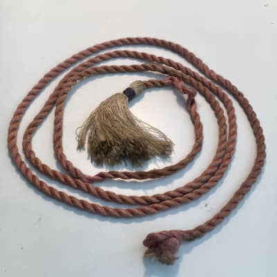 Fancy Vintage Braided Guitar Strap/Cord/Rope, 1940s | Reverb