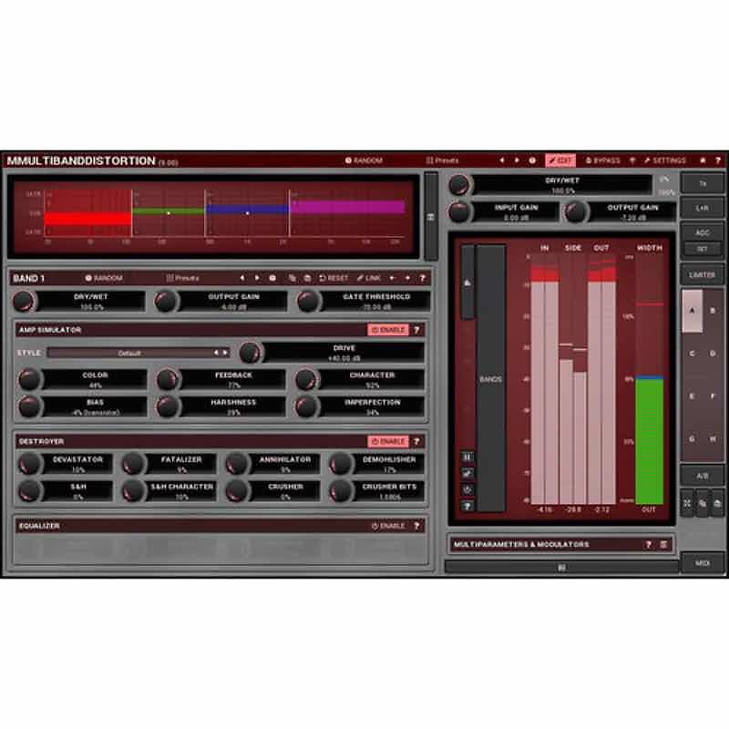 MeldaProduction MDistortionMB Software (Download) | Reverb