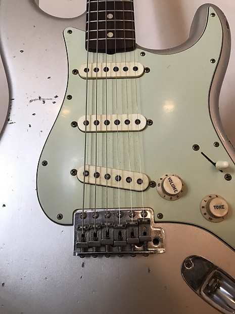 Fender Masterbuilt Custom Shop Stratocaster 2015 Inca Silver | Reverb