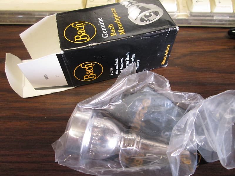 BACH m337 MELLOPHONE Mouthpiece M6 cup 6 size M3376 N.O.S. | Reverb