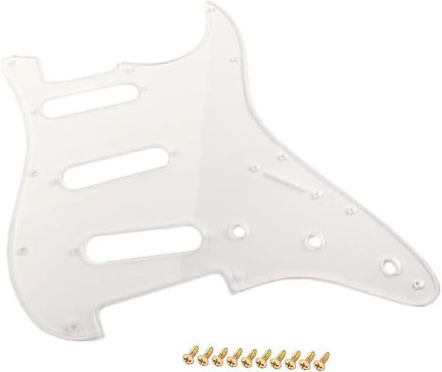 Clear Stratocaster Pickguard - S/S/S | Reverb