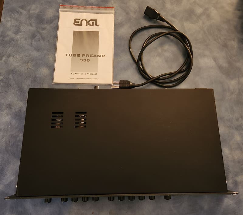 Engl 530 Modern Rock Tube Preamp 2010's Black | Reverb