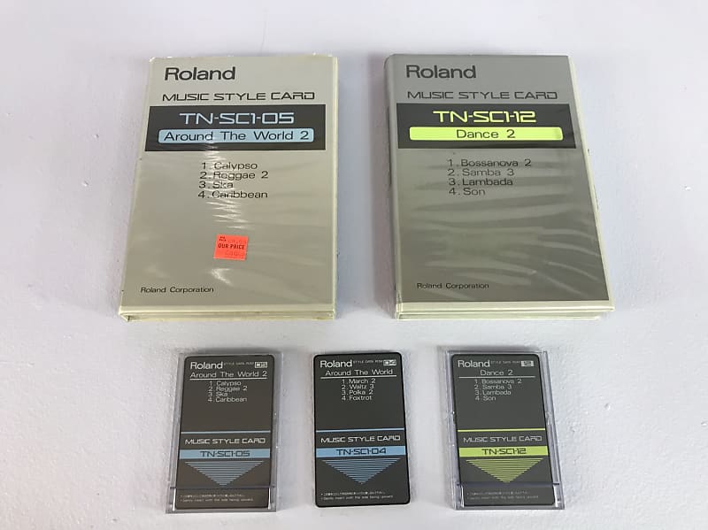 3x Roland Sound card for CR-80 E5 E20 E30 Pro-E RA50 | Reverb Canada