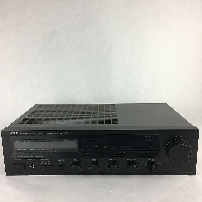 Yamaha RX-730 RX730 AM/FM Stereo Receiver Natural Sound 80 | Reverb