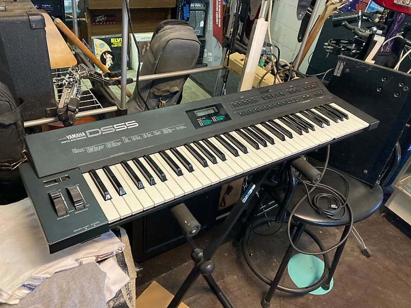 Yamaha ds55 late 1980s Synthesizer low battery | Reverb