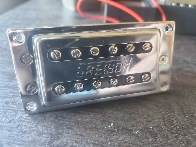Gretsch Dual-Coil Humbucking Pickup Set 2020s Chrome | Reverb
