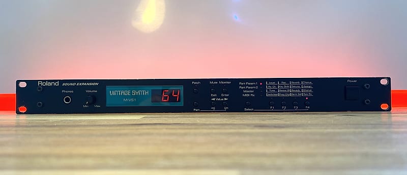 Roland MVS 1 : vintage synth rack mount 80’s | Reverb