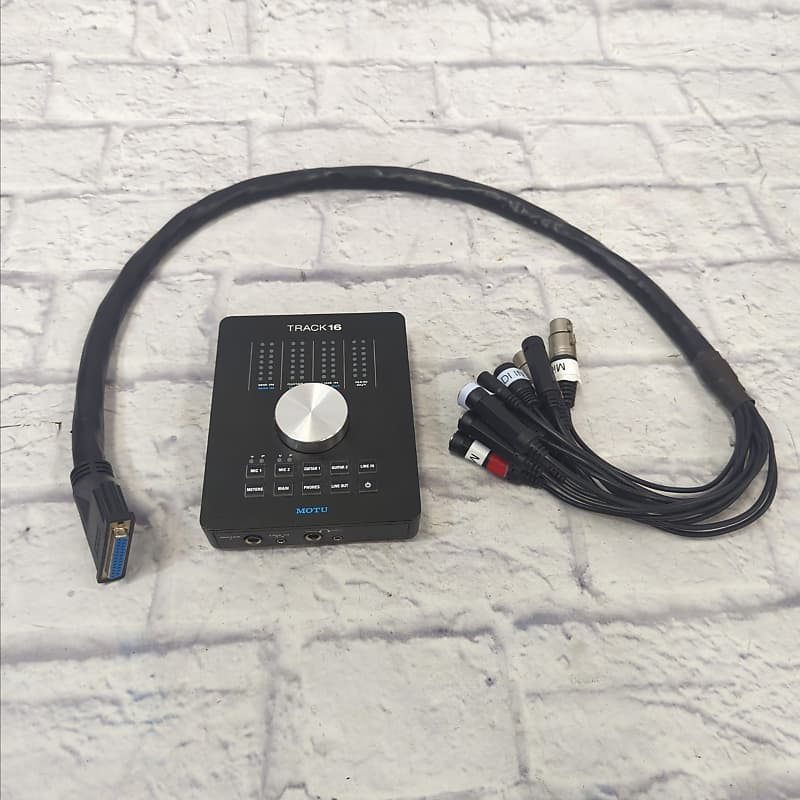 Motu Track 16 USB / Firewire Audio Interface | Reverb