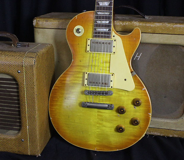 Nash Lemon Burst Les Paul | Reverb