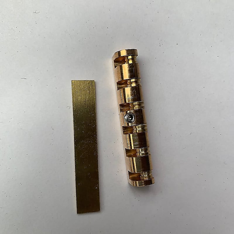 Gold 42MM Guitar LP Style Brass Roller Nut | Reverb