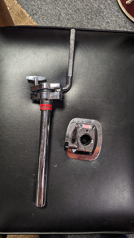 Ludwig Single tom arm with bass drum mount | Reverb