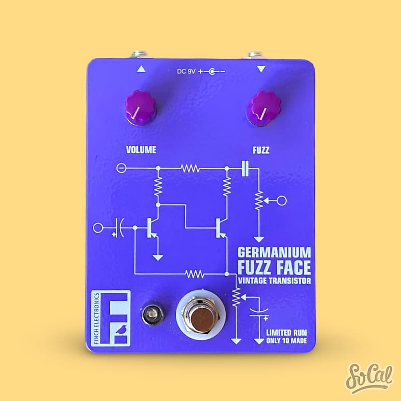Finch Electronics Custom Germanium Fuzz Face (Limited Edition | Reverb