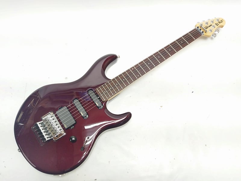 MUSIC MAN Luke I Pearl Red 20th Anniversary Edition 2013 | Reverb