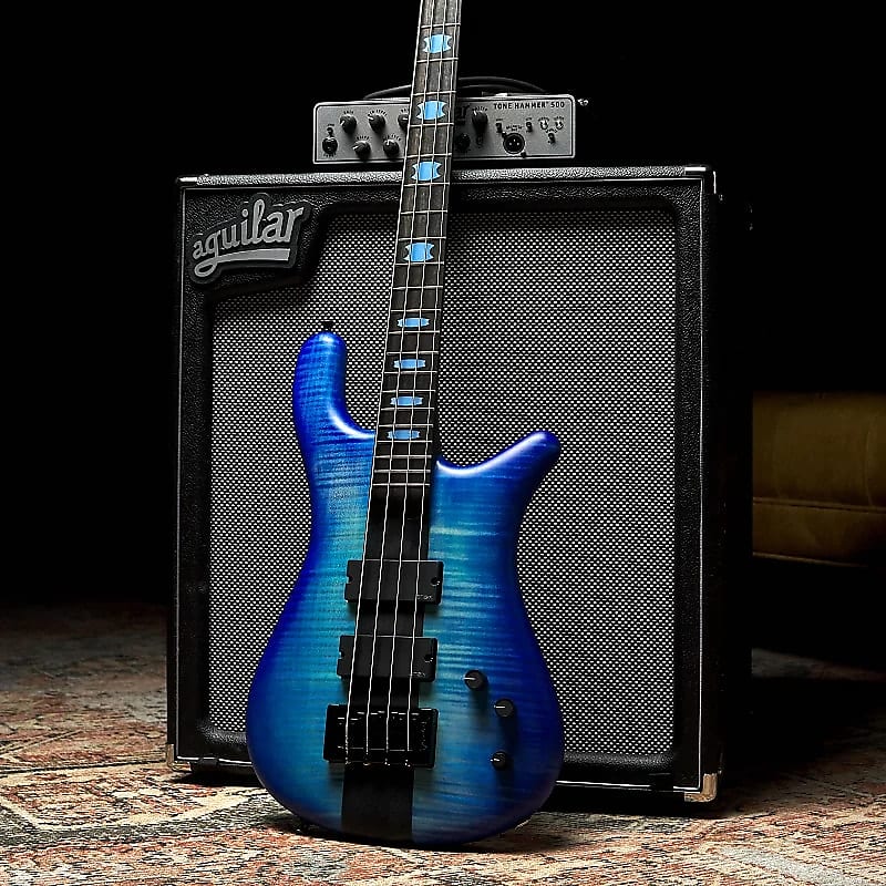 Spector NS-4 – Hyper Blue – Woodstock Custom Collection | Reverb