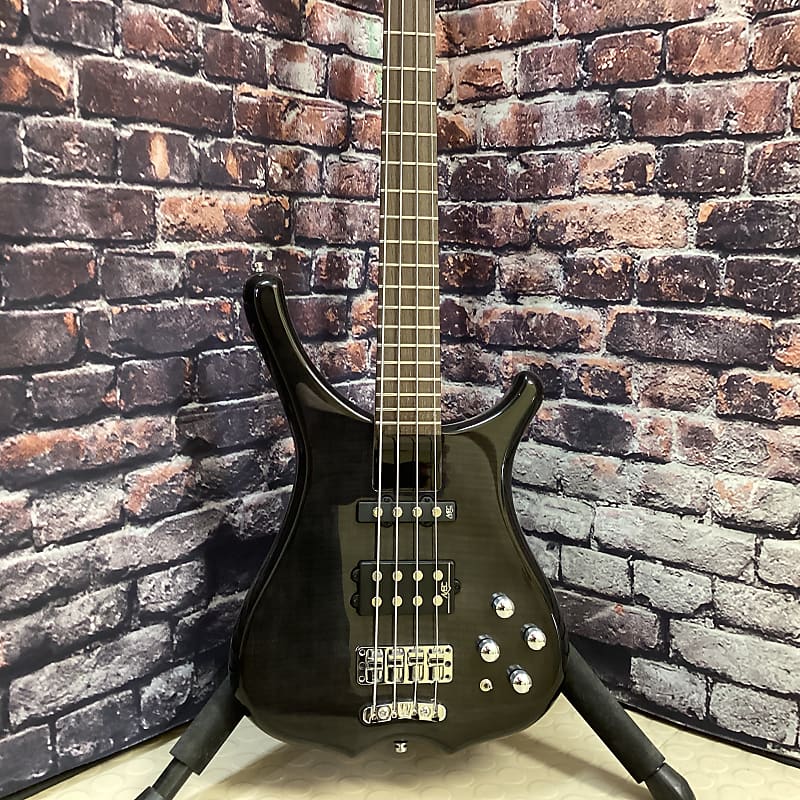 RockGear Warwick RockBass Infinity 4 String, Nirvana Black | Reverb